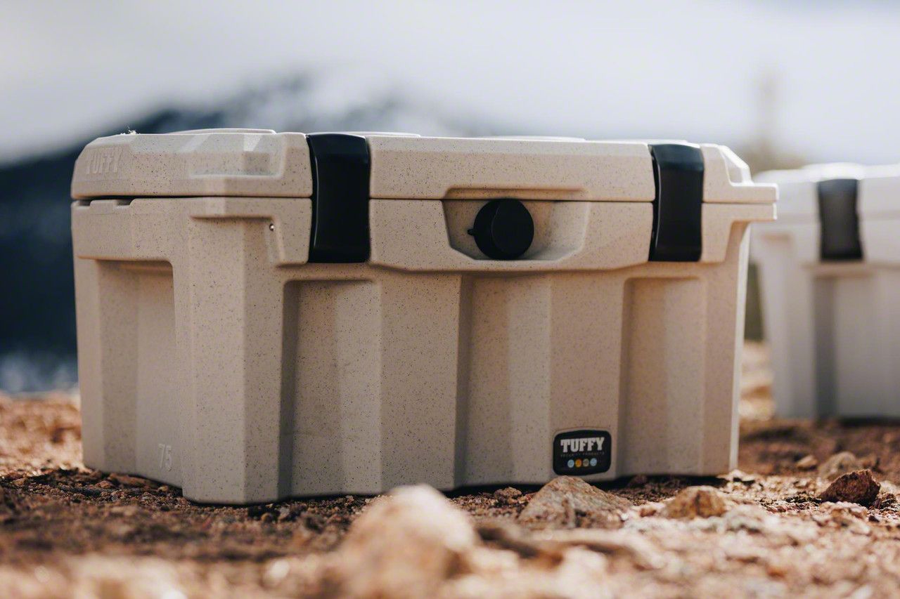 Tuffy Security Products F-350 Super Duty Tuffy 75 Locking Dry Box; Sand ...
