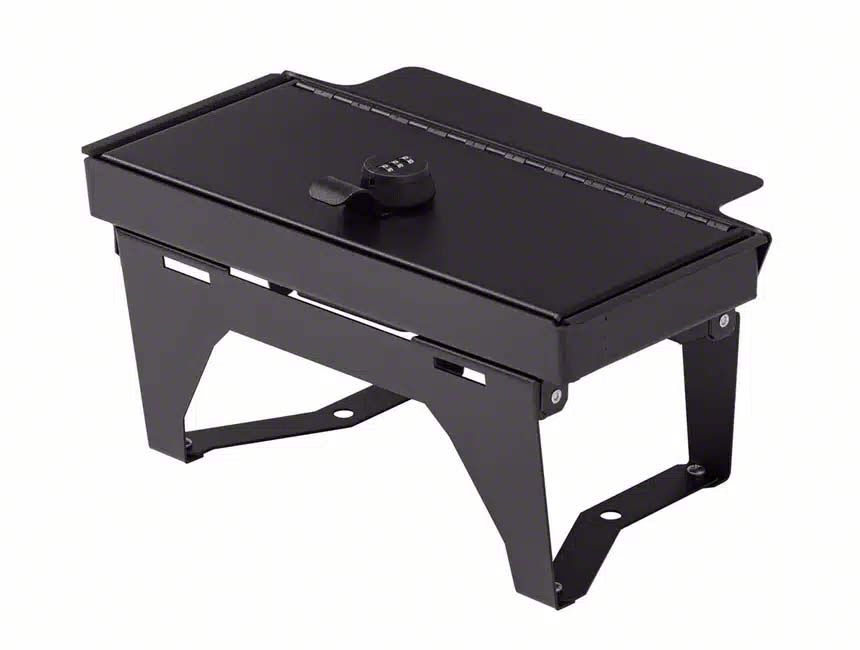 Tuffy Security Products Sierra 2500 Security Console Safe with Combo Lock and Wireless Charging ...