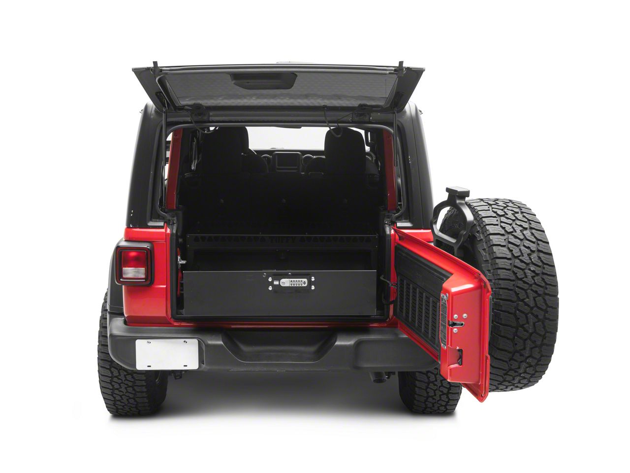 Tuffy Security Products Tahoe Cargo Area Security Drawer with Shelf 364 ...