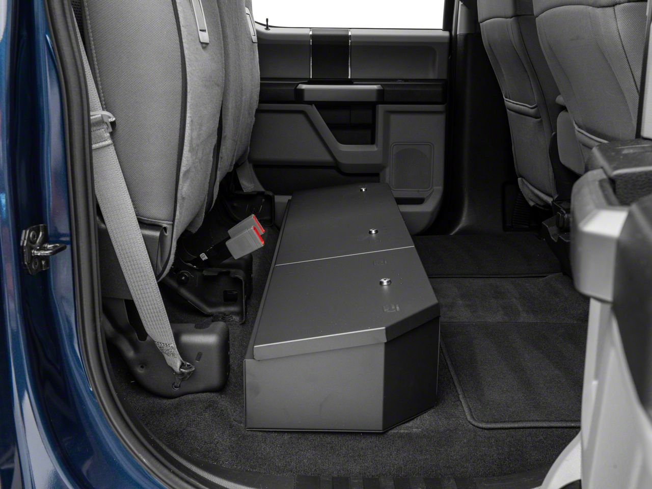 Tuffy Security Products F-250 Super Duty Underseat Lockbox with Keyed ...