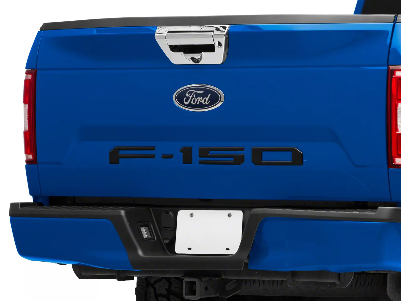 F-150 Tailgate Insert Letters; Matte Black (18-20 F-150 w/o Tailgate ...
