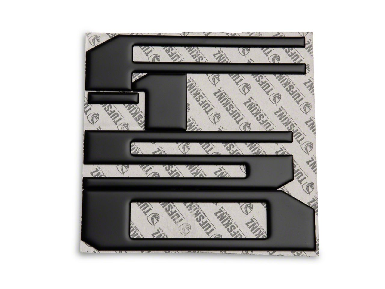 F-150 Tailgate Insert Letters; Matte Black (18-20 F-150 w/o Tailgate ...