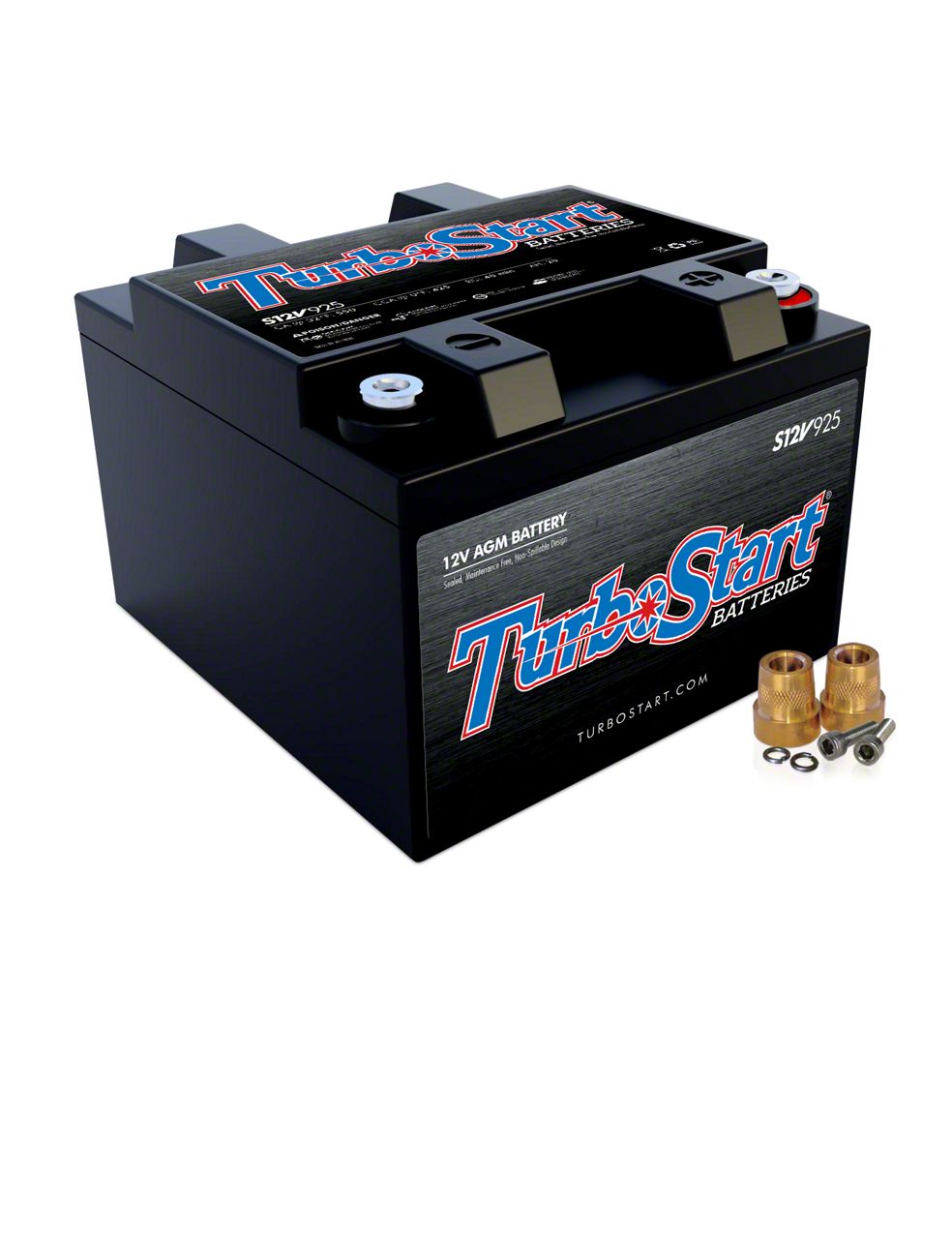 TurboStart RAM 3500 AGM Race/Street Battery; 12-Volt S12V925 (Universal ...