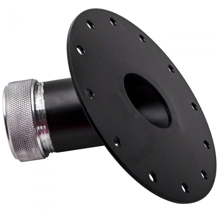 Universal AT 45-Degree Steel Fuel Cell Filler Neck with Cap; 12-Bolt ...