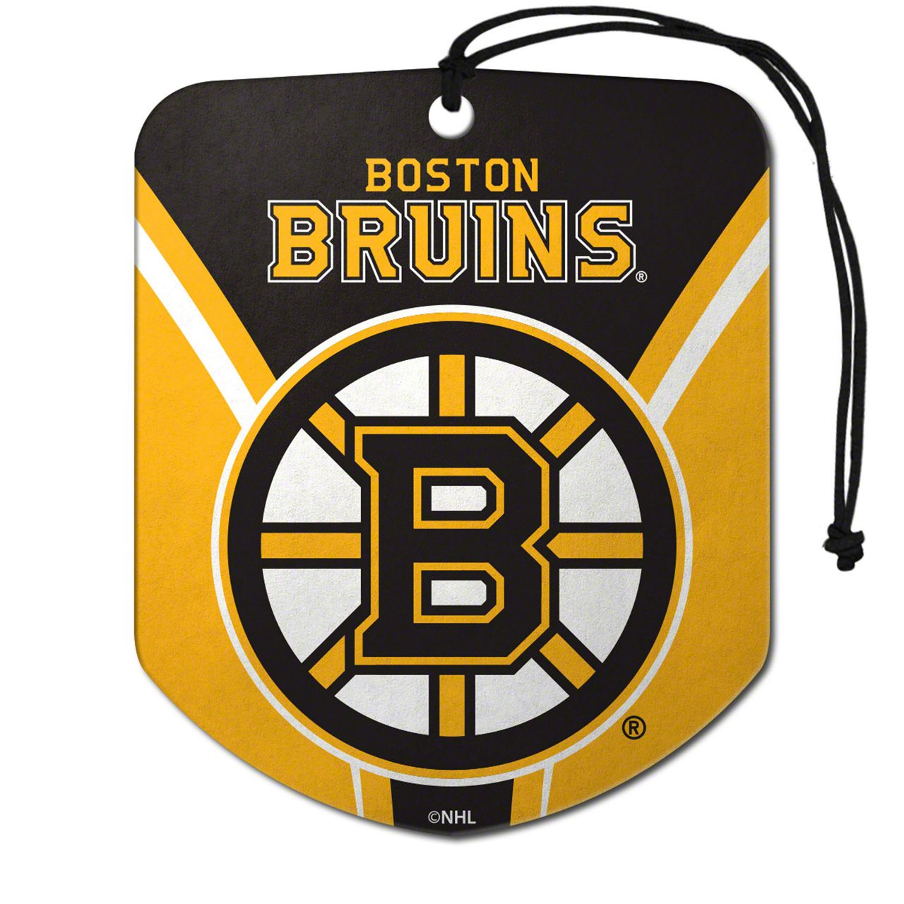 Universal AT Air Fresheners with Boston Bruins Logo; Yellow and Black ...