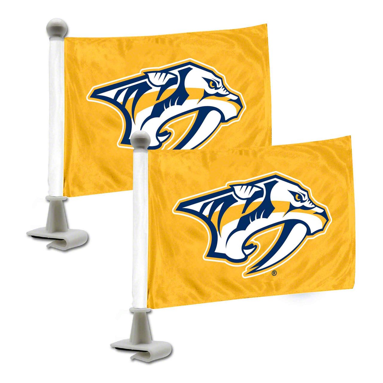 Universal AT Ambassador Flags with Nashville Predators Logo; Yellow ...