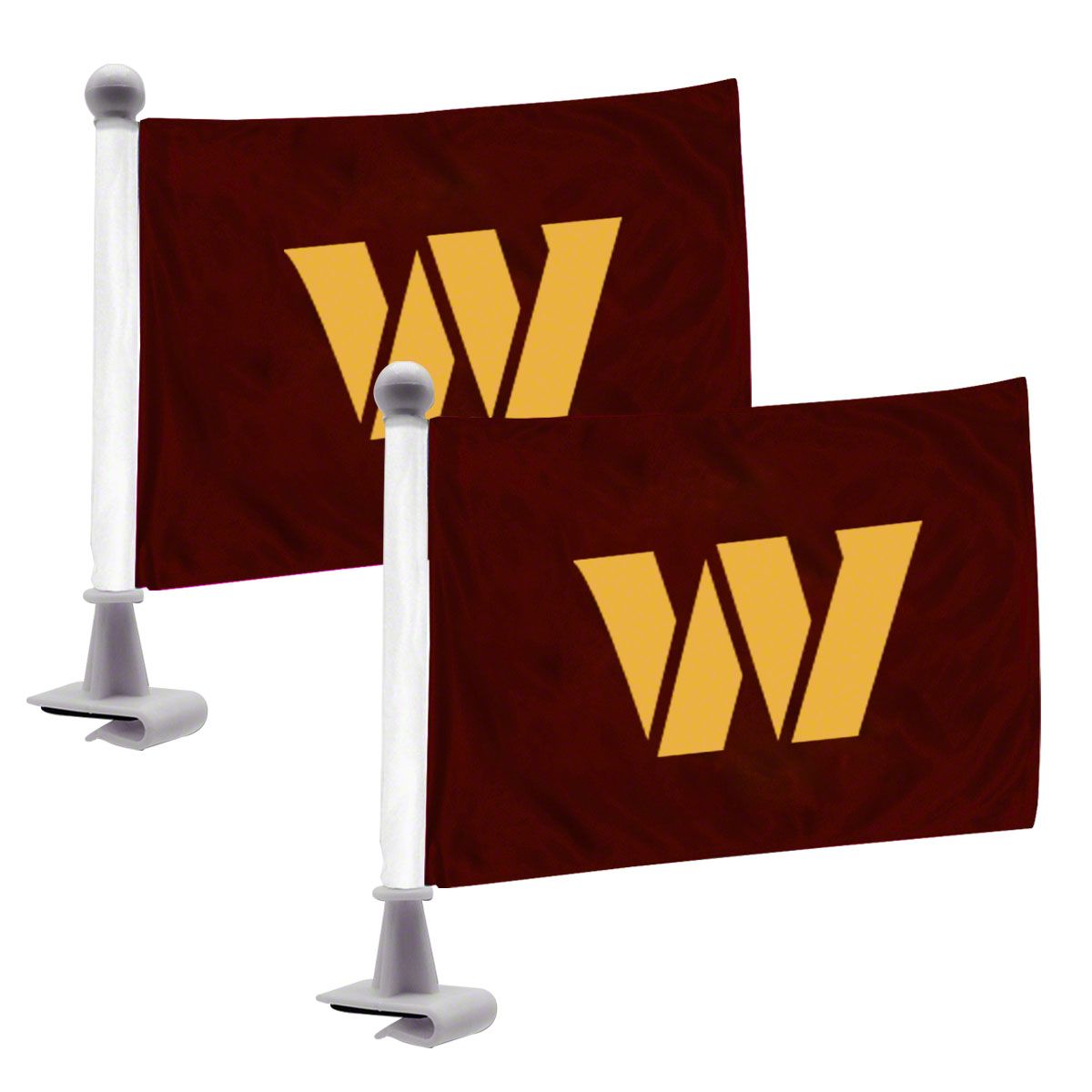 Universal AT Ambassador Flags with Washington Commanders Logo; Burgandy ...