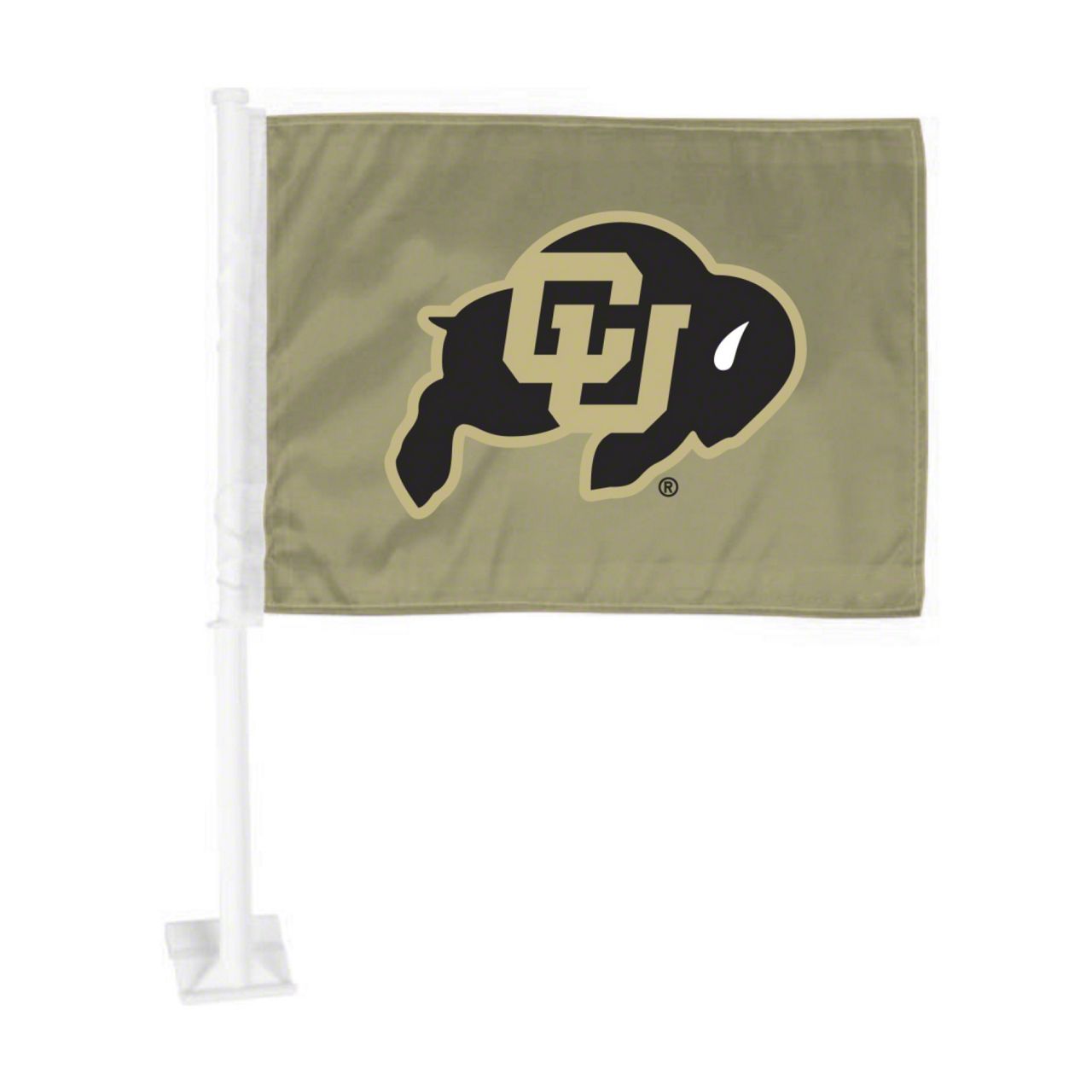 Universal AT Car Flag with University of Colorado Logo; Gold (Universal ...