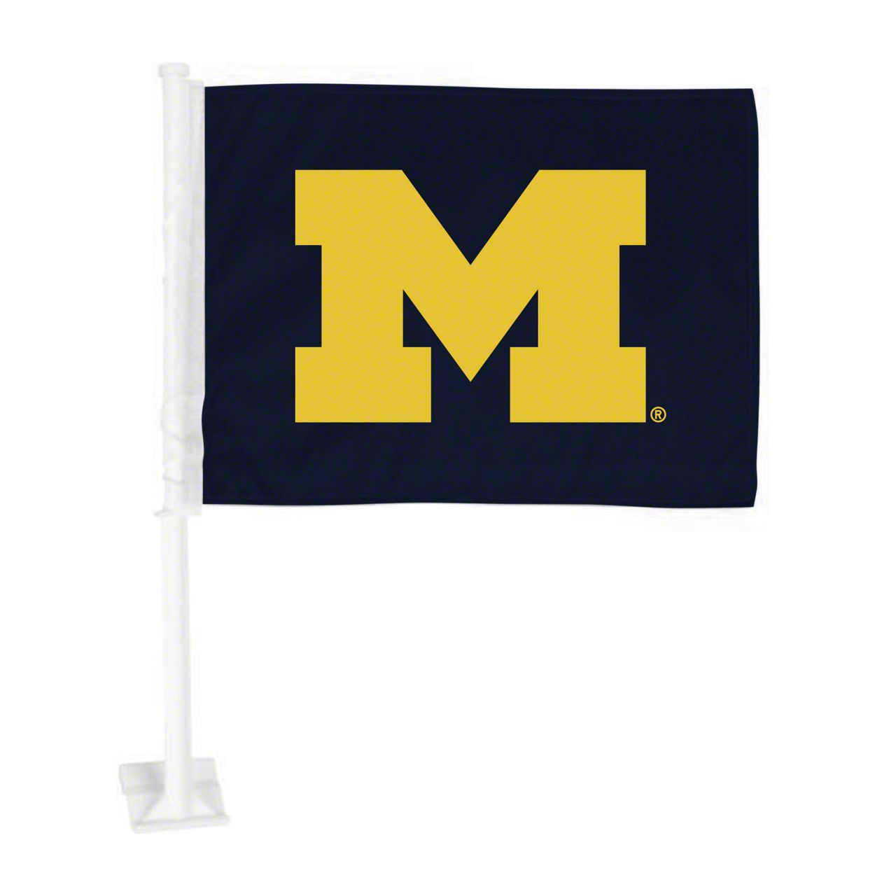 Universal AT Car Flag with University of Michigan Logo; Navy (Universal ...