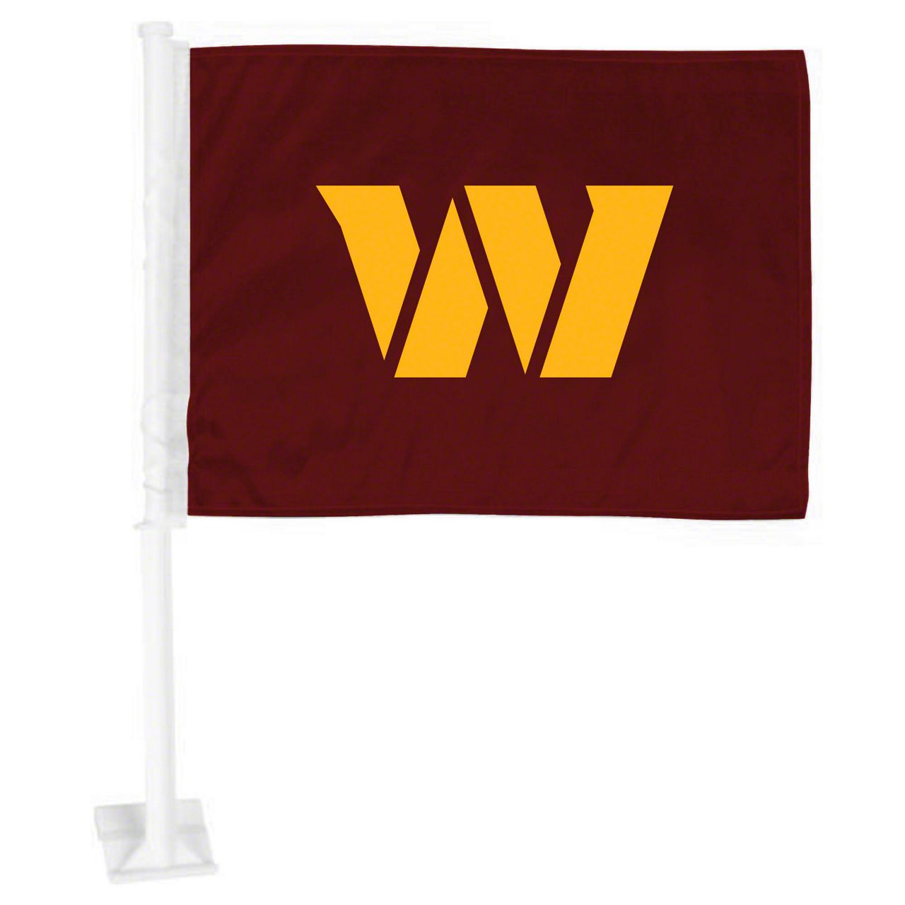 Universal AT Car Flag with Washington Commanders Logo; Burgandy ...