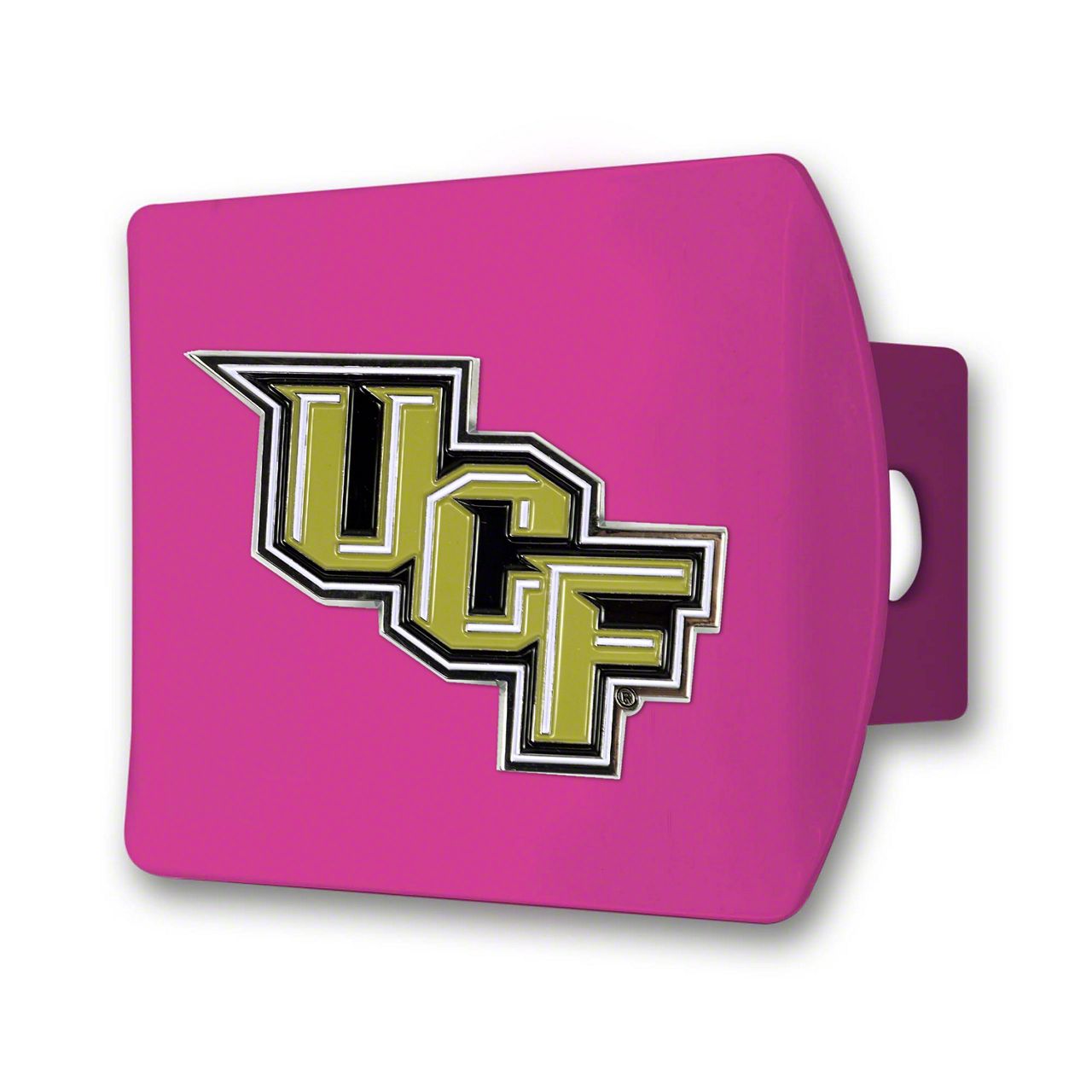 Universal AT Hitch Cover with Central Florida Logo; Pink (Universal ...