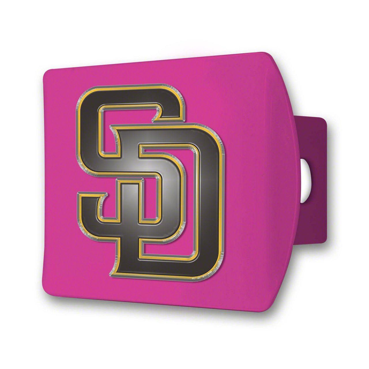 Universal AT Hitch Cover with San Diego Padres Logo; Pink (Universal ...
