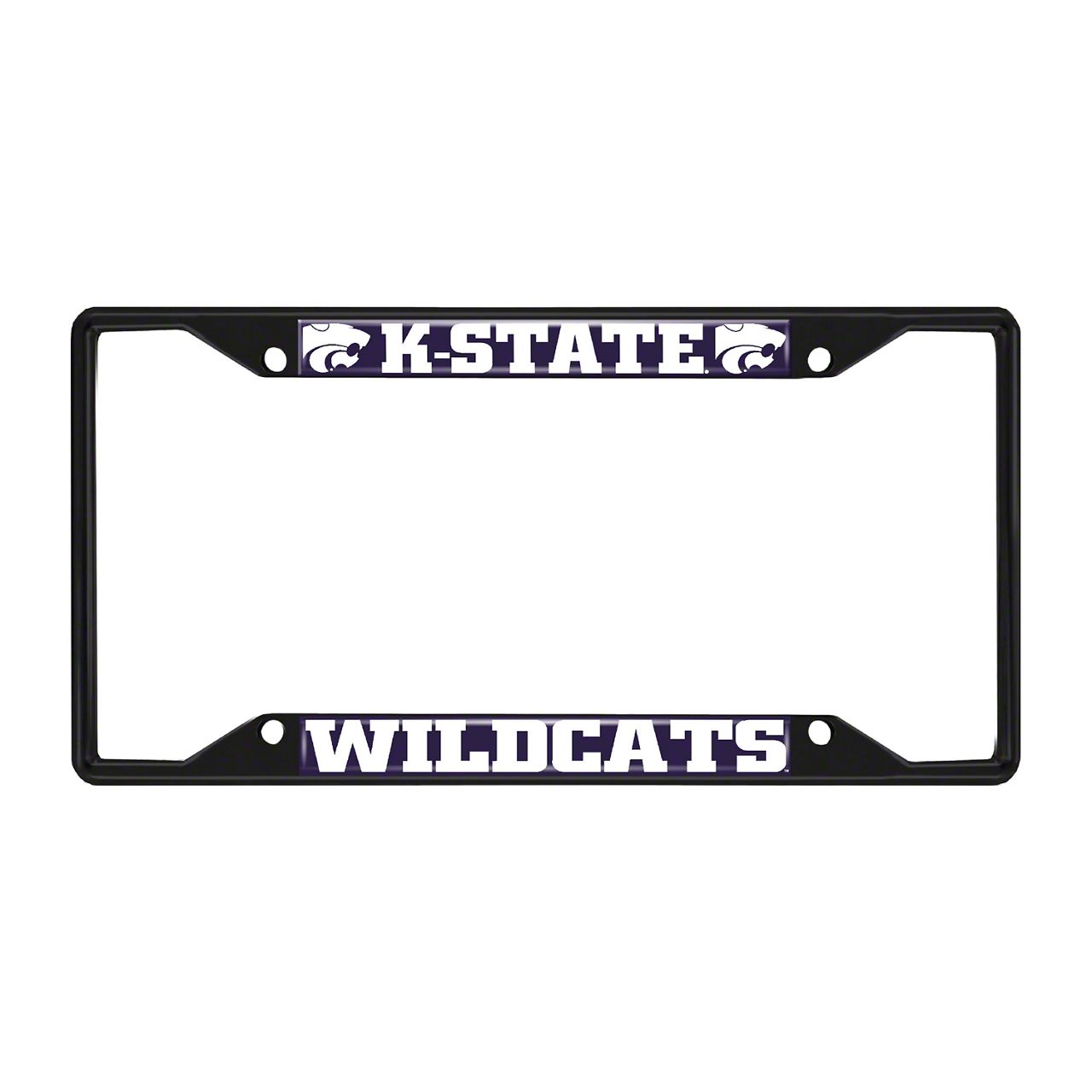 Universal AT License Plate Frame with Kansas State University Logo ...