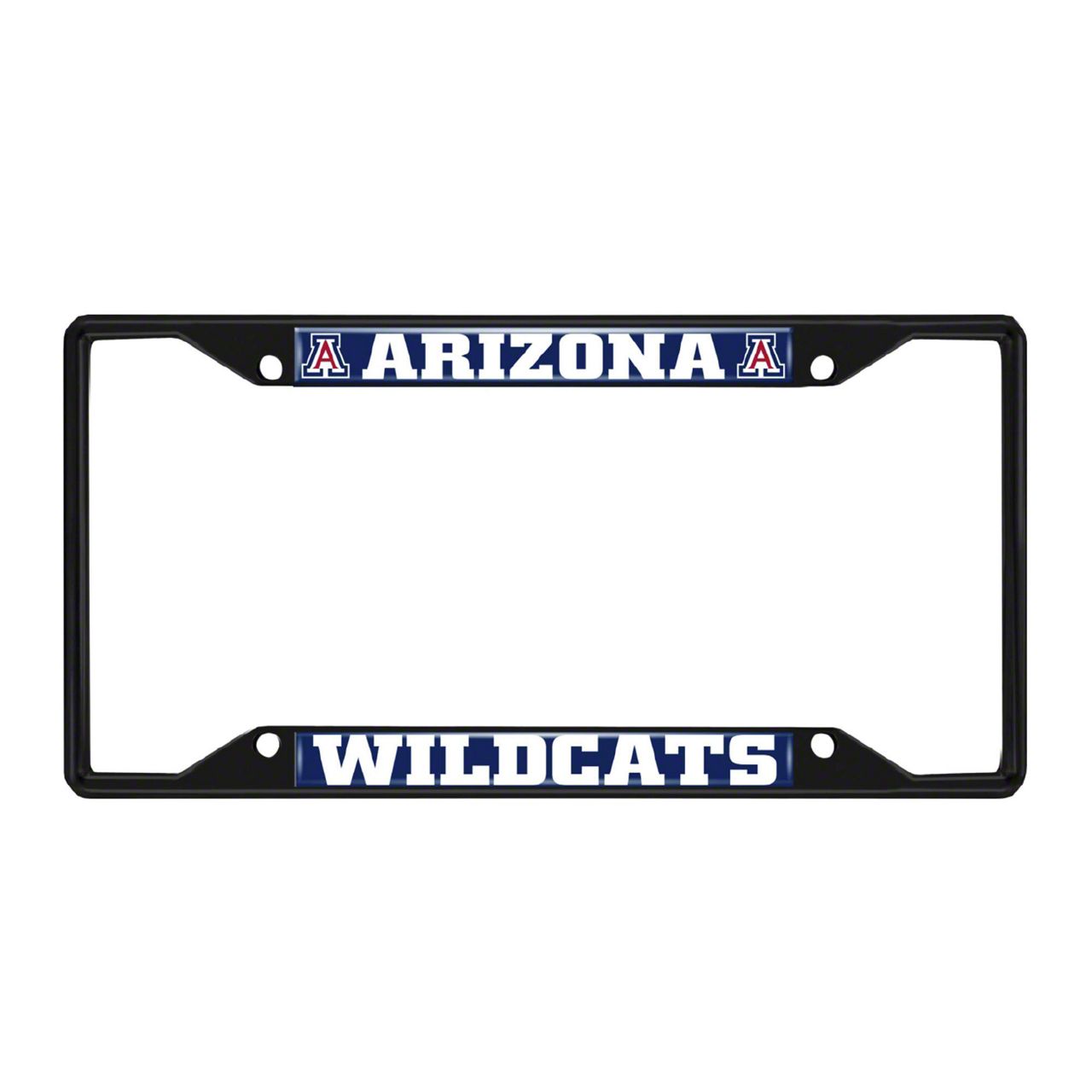 Universal AT License Plate Frame with University of Arizona Logo; Black ...