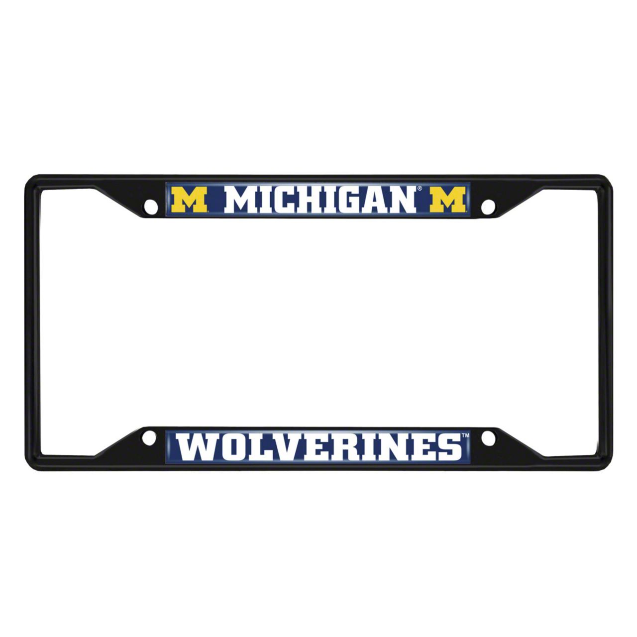 Universal AT License Plate Frame with University of Michigan Logo ...