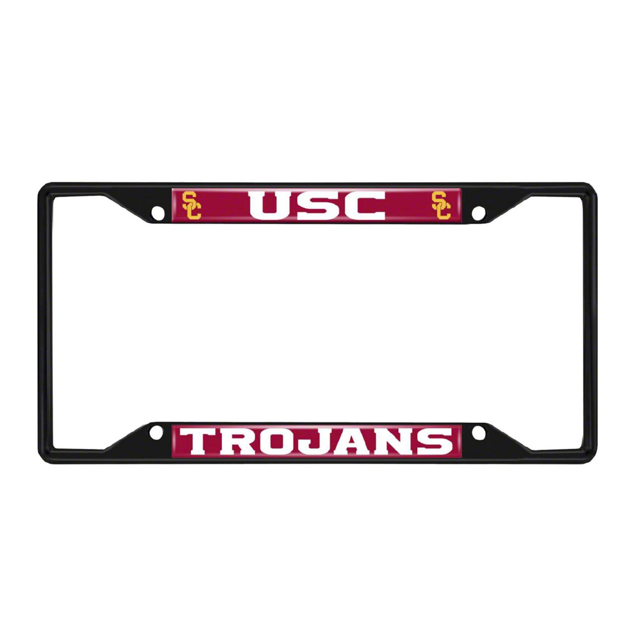 Universal AT License Plate Frame with University of Southern California ...