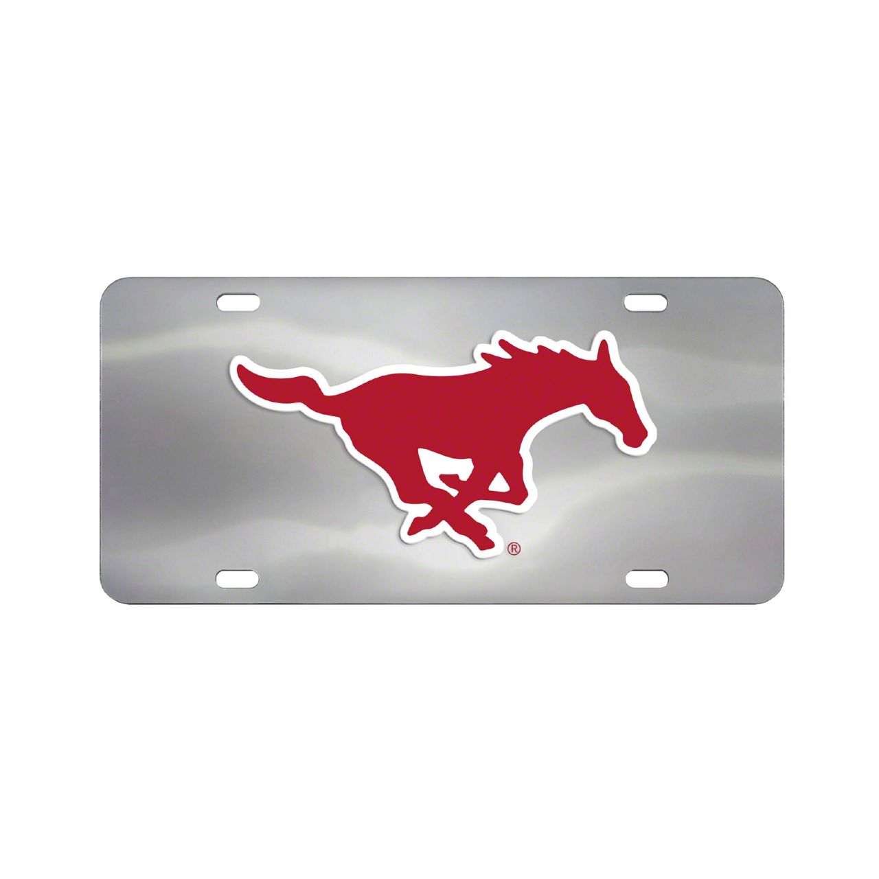 Universal AT License Plate with Southern Methodist University Logo ...