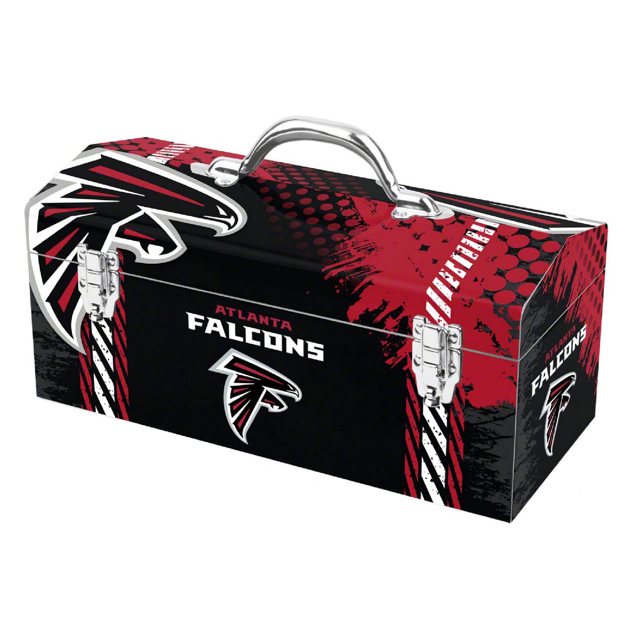 Universal AT Tool Box with Atlanta Falcons Logo; Red and Black - Free ...