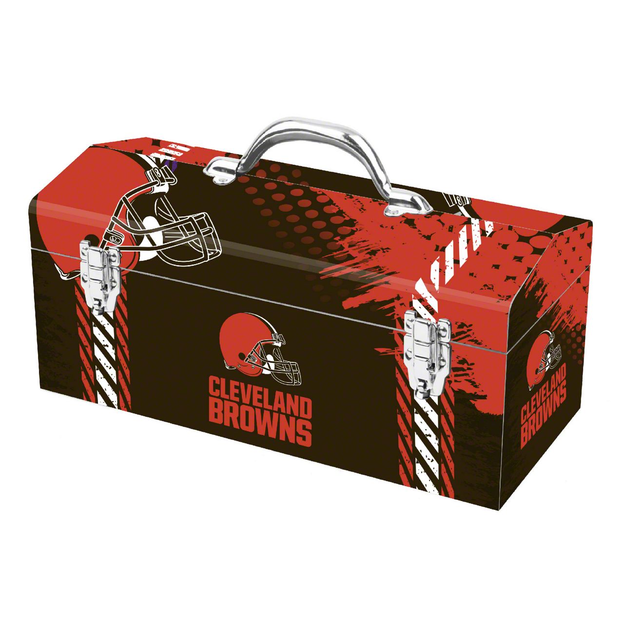 Universal AT Tool Box with Cleveland Browns Logo; Orange and Brown ...