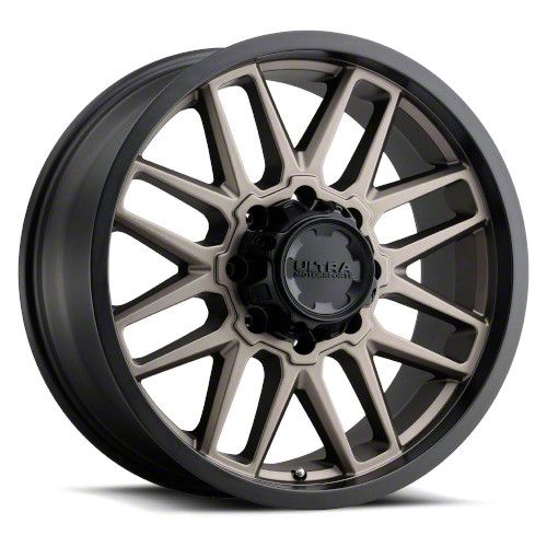 Ultra Wheels F-350 Super Duty Butcher Dark Satin Bronze 8-Lug Wheel ...