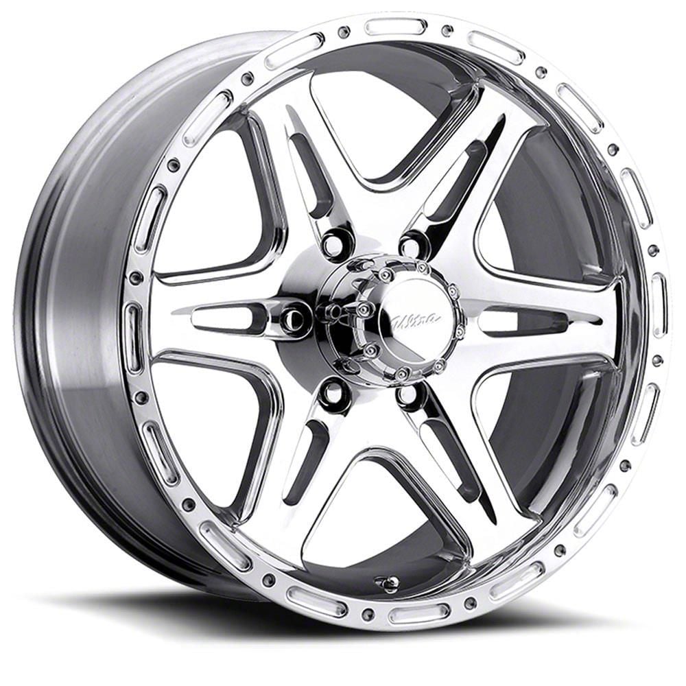 Ultra Wheels Canyon Badlands Polished 6-Lug Wheel; 17x9; 12mm Offset ...