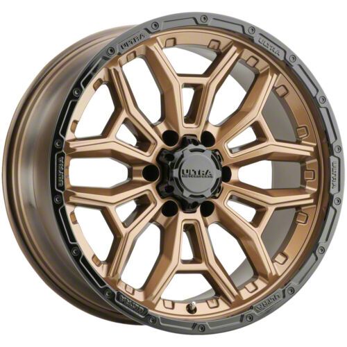 Ultra Wheels Canyon Warmonger 6 Bronze 6-Lug Wheel; 17x9; -12mm Offset ...
