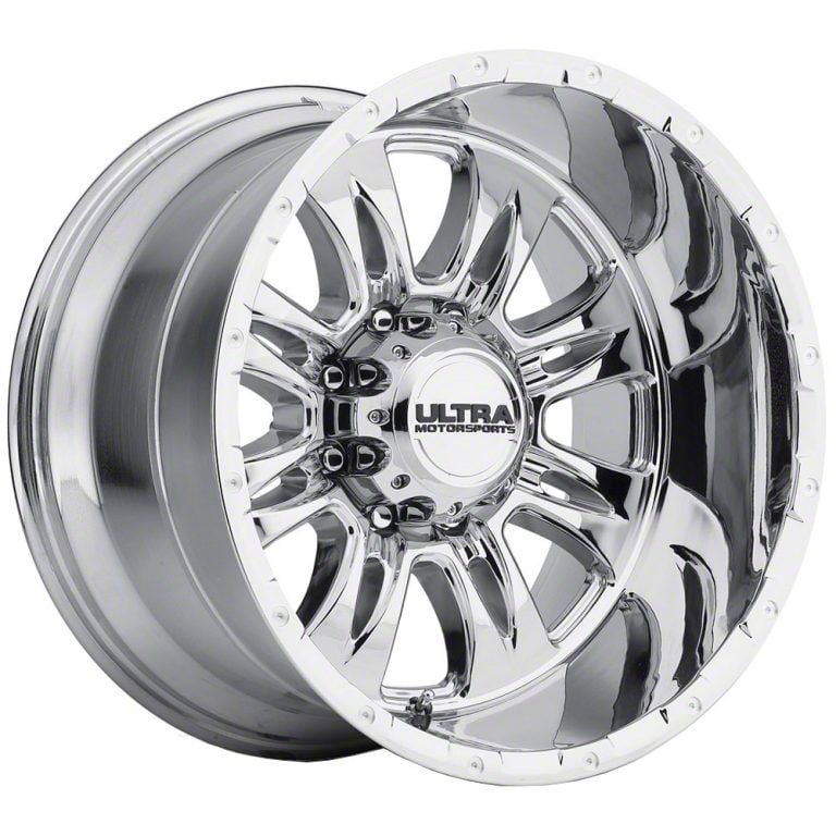 Ultra Wheels Silverado 1500 Hunter Chrome 6-Lug Wheel; 18x9; -12mm ...