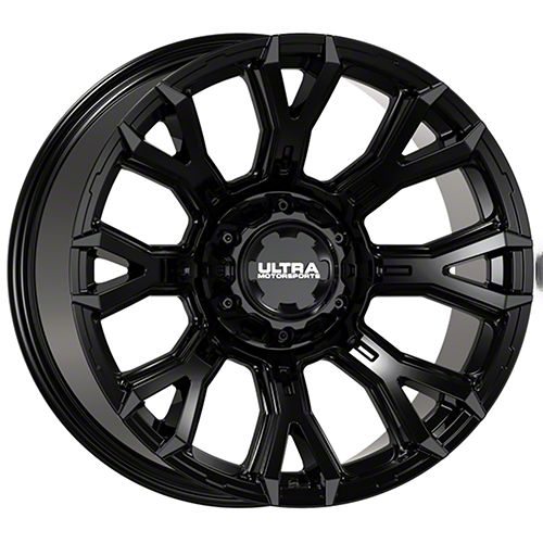 Ultra Wheels Yukon Scorpion Gloss Black 6-Lug Wheel; 20x10; -25mm ...