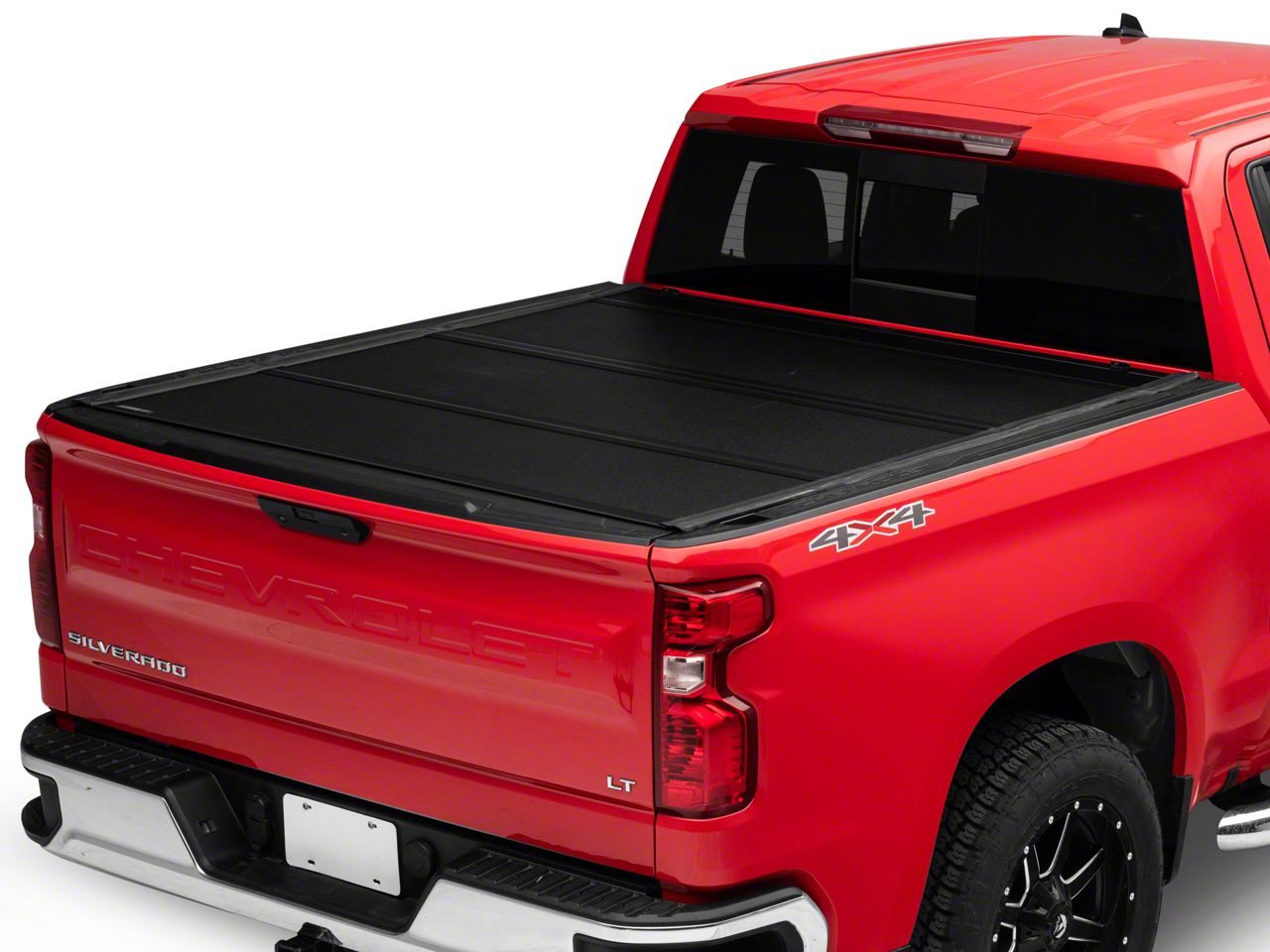 UnderCover Silverado 1500 Armor Flex Tri-Fold Tonneau Cover S111880 (19 ...