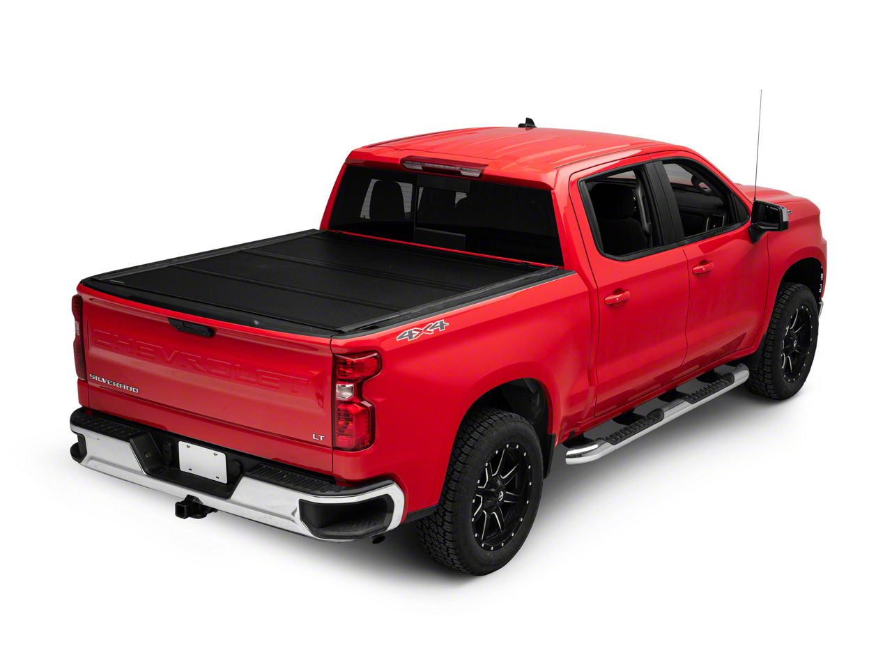 UnderCover Silverado 1500 Armor Flex Tri-Fold Tonneau Cover S111880 (19 ...