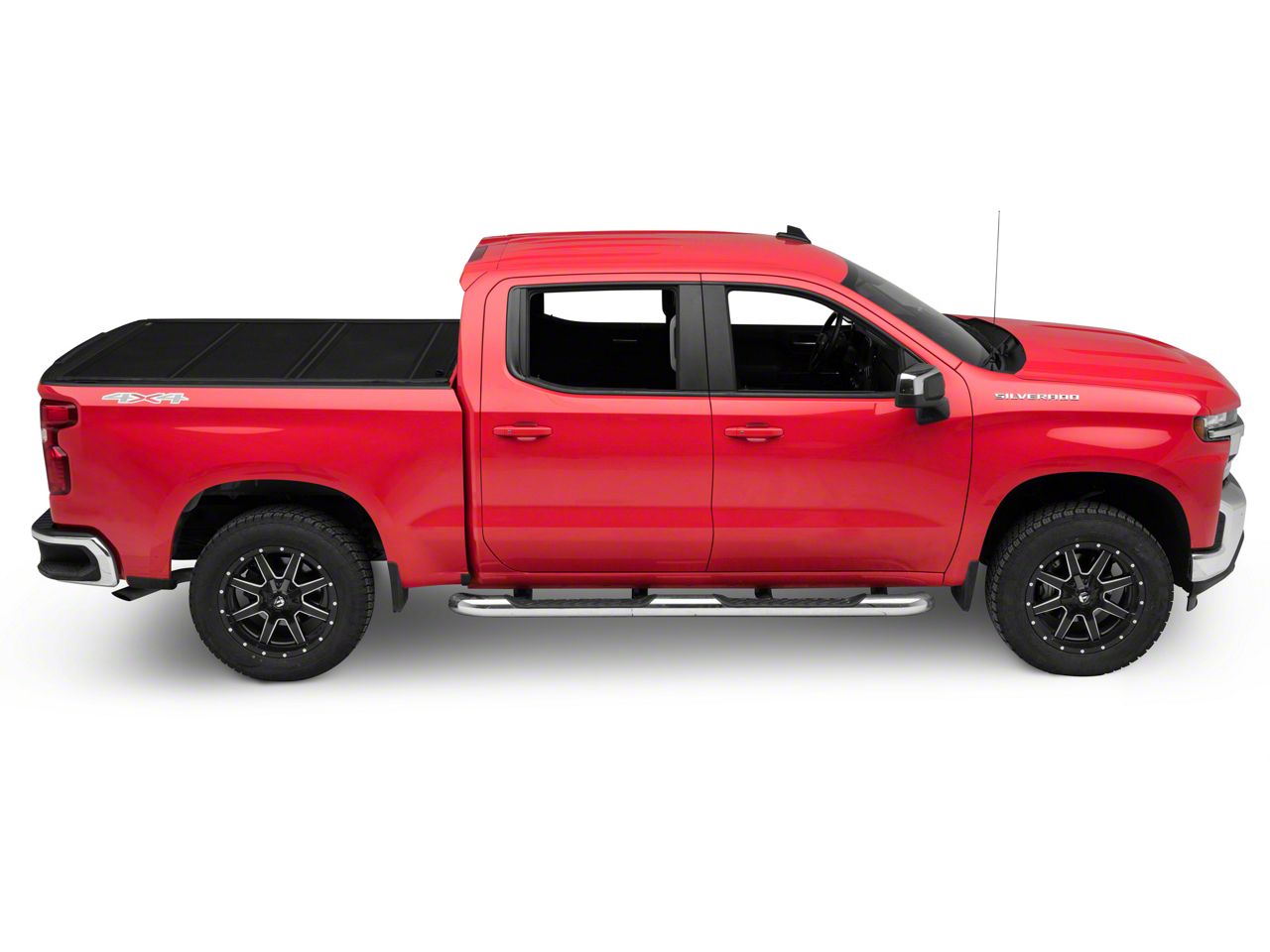 UnderCover Silverado 1500 Armor Flex Tri-Fold Tonneau Cover S111880 (19 ...