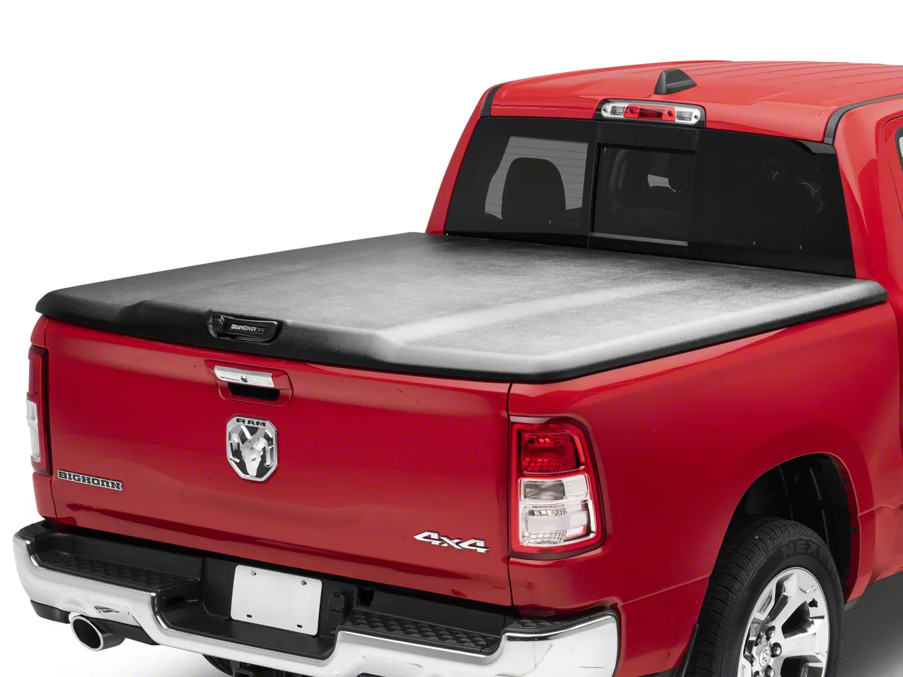 UnderCover RAM 1500 Elite Hinged Tonneau Cover; Black Textured R109489 ...