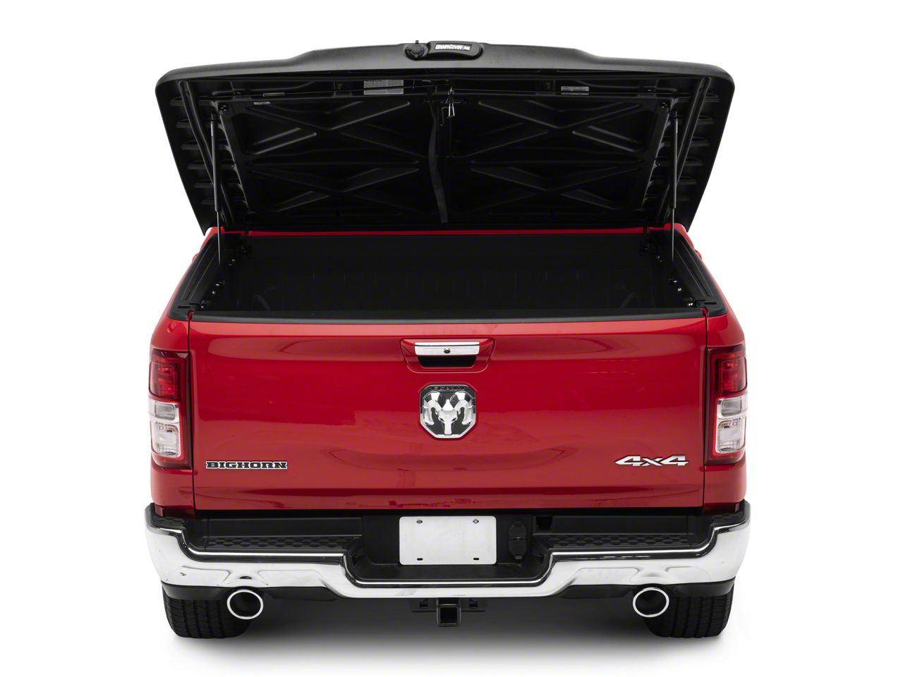 UnderCover RAM 1500 Elite Hinged Tonneau Cover; Black Textured R109489 ...