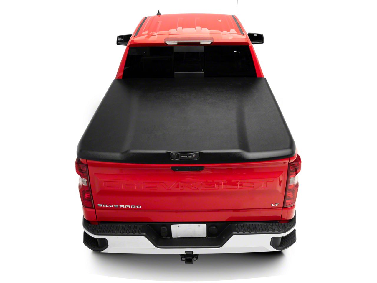 UnderCover Silverado 1500 Elite Hinged Tonneau Cover; Black Textured ...