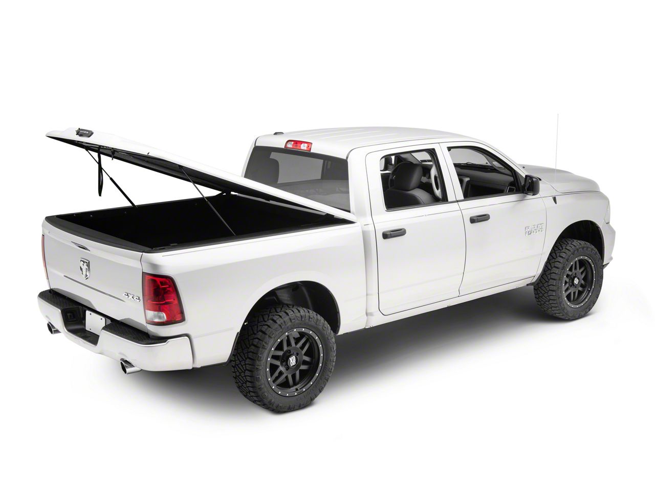 UnderCover RAM 1500 Elite LX Hinged Tonneau Cover; Unpainted R105934 ...