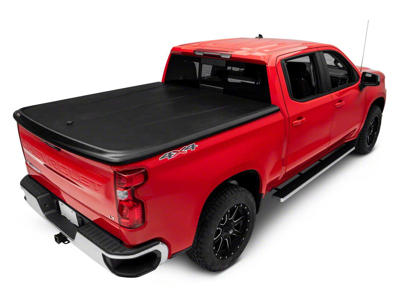 UnderCover Silverado 1500 SE Hinged Tonneau Cover; Black Textured ...