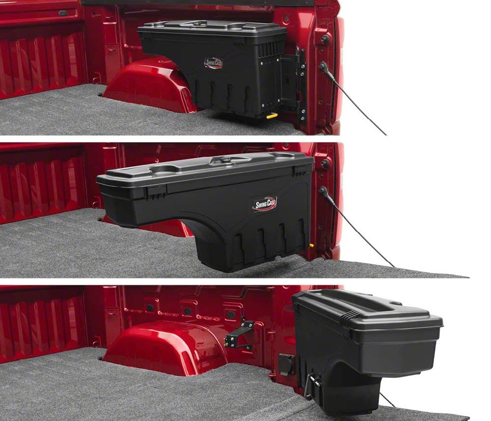 UnderCover Silverado 2500 Swing Case Storage System; Passenger Side ...