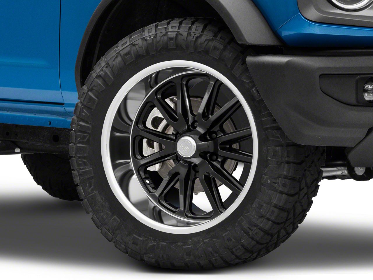 US Mag F-150 Rambler 6 Gloss Black with Diamond Cut Lip 6-Lug Wheel ...