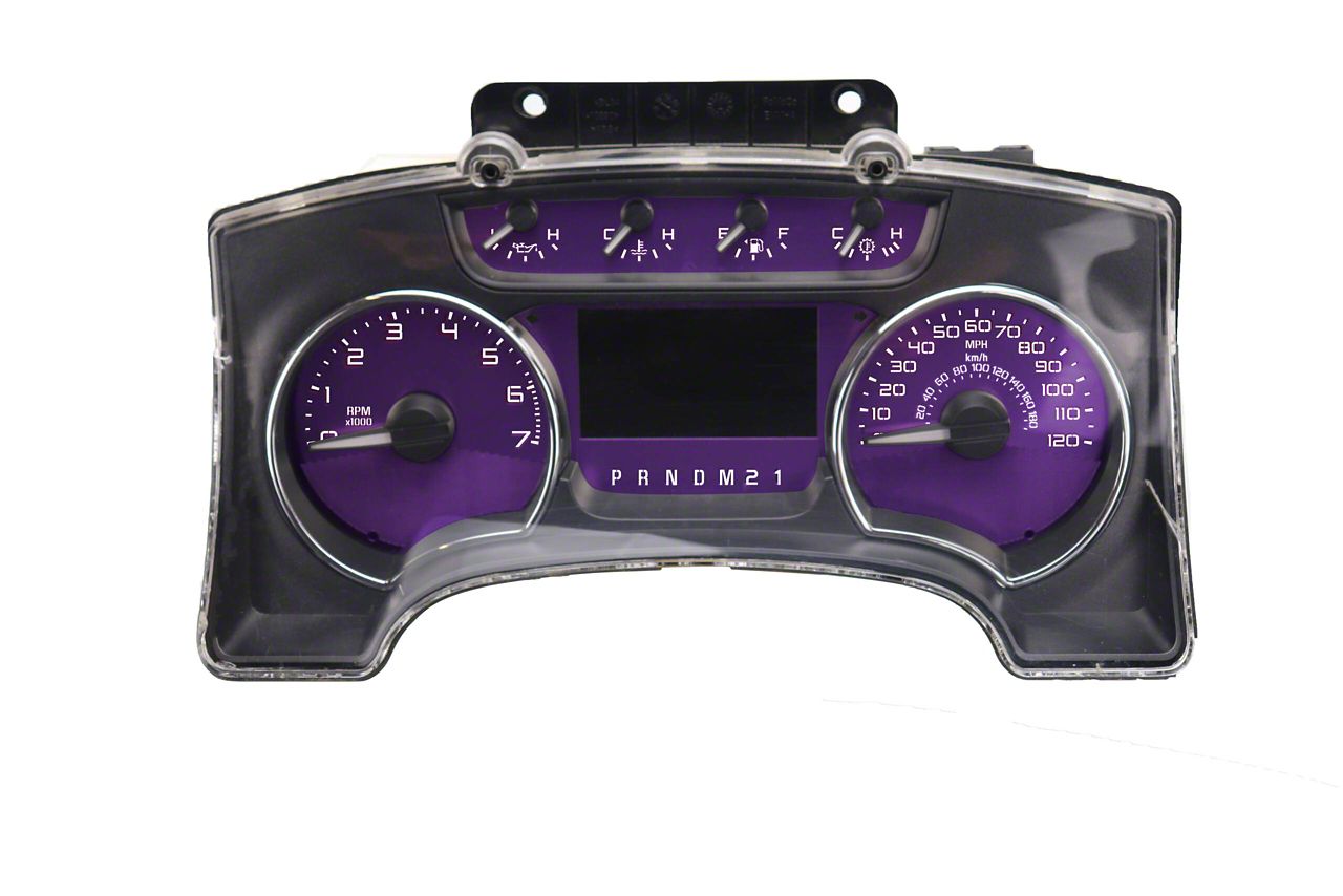 US Speedo F-150 Amethyst Edition Gauge Face; MPH ATF35 (11-14 F-150 STX ...