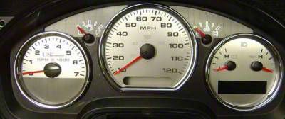 US Speedo F-150 Stainless Edition Gauge Face; MPH F1500403 (04-06 F-150 ...