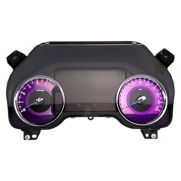 US Speedo F-250 Super Duty Amethyst Edition Gauge Face; MPH ATFLAR18 ...