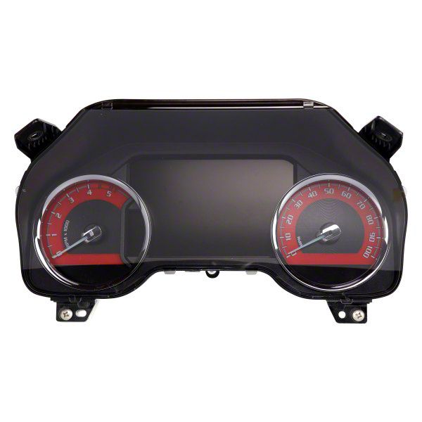 US Speedo F-250 Super Duty Daytona Edition Gauge Face; MPH; Red ...