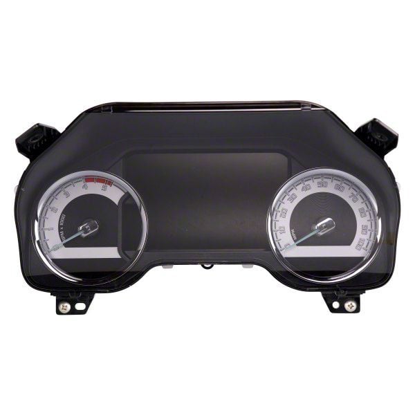 US Speedo F-250 Super Duty Daytona Edition Gauge Face; MPH; Silver ...