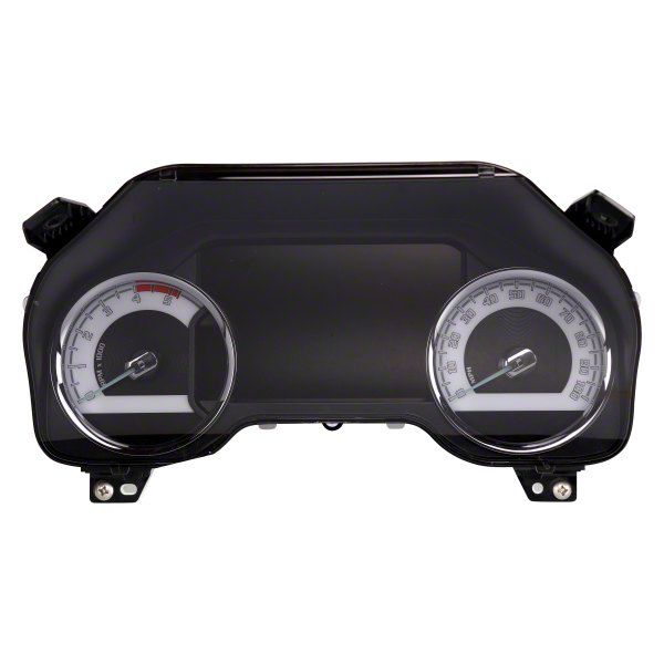 US Speedo F-250 Super Duty Daytona Edition Gauge Face; MPH; White ...
