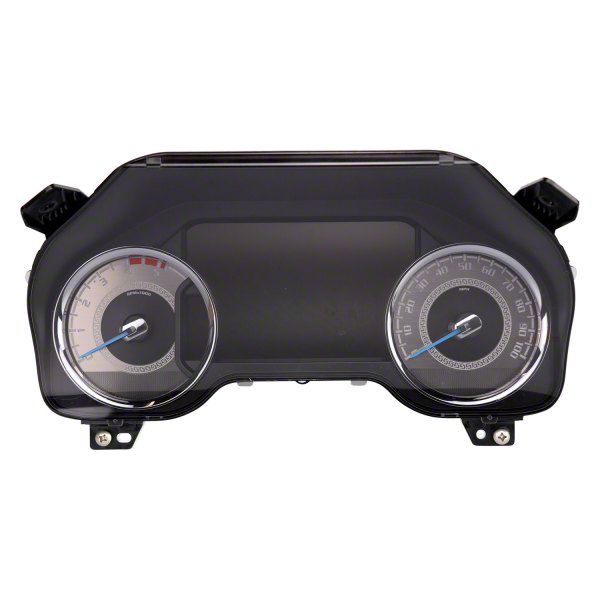 US Speedo F-250 Super Duty Stainless Edition Gauge Face; MPH; Deep Red ...