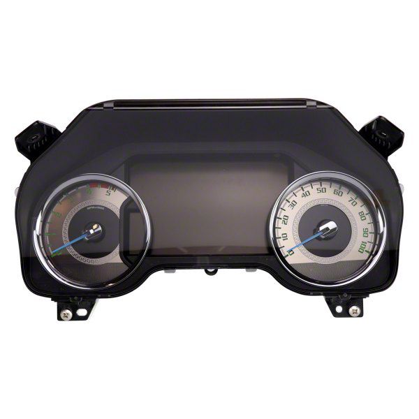 US Speedo F-250 Super Duty Stainless Edition Gauge Face; MPH; Green ...