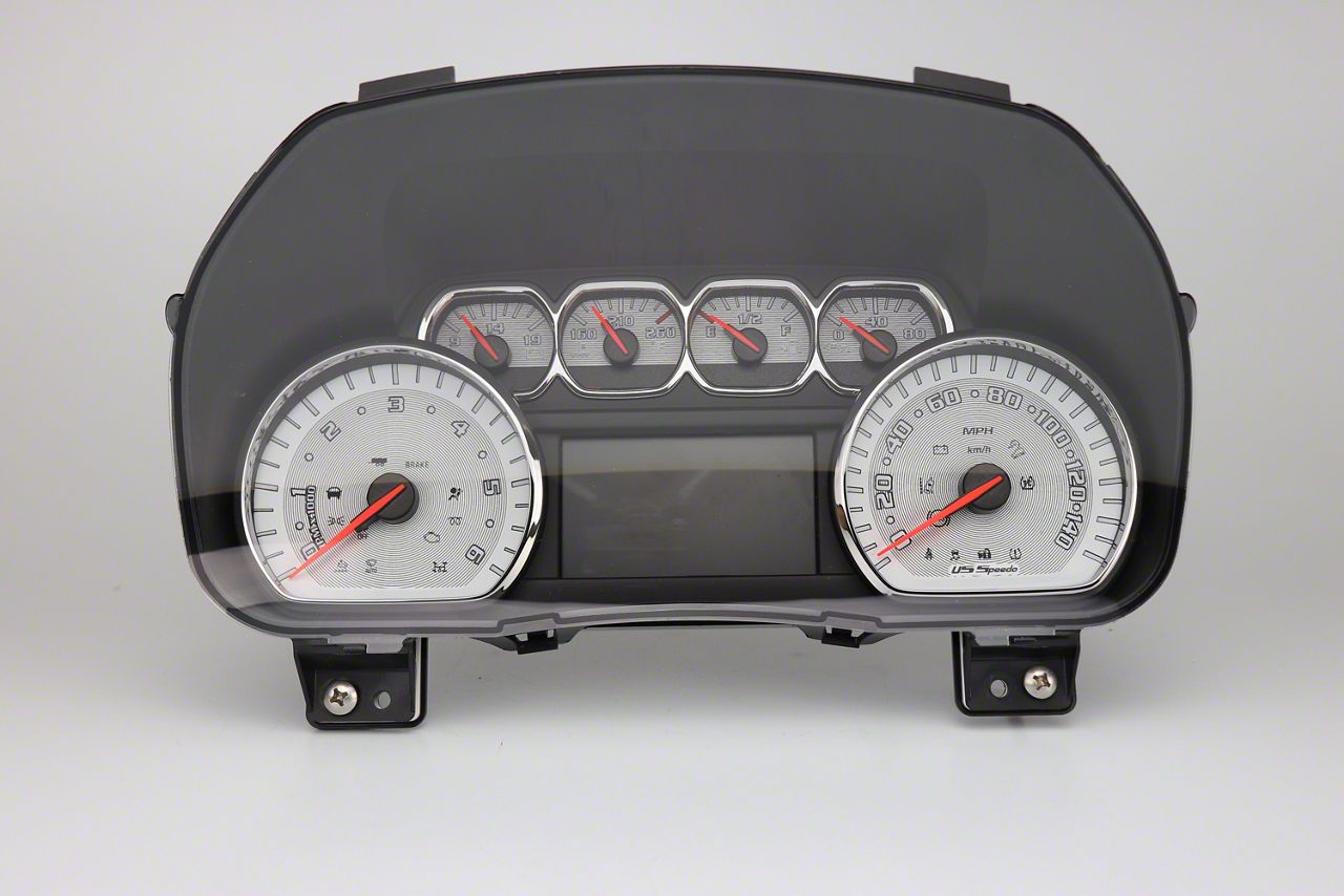 US Speedo Sierra 2500 Daytona Edition Gauge Face; MPH; White GMK2170 ...