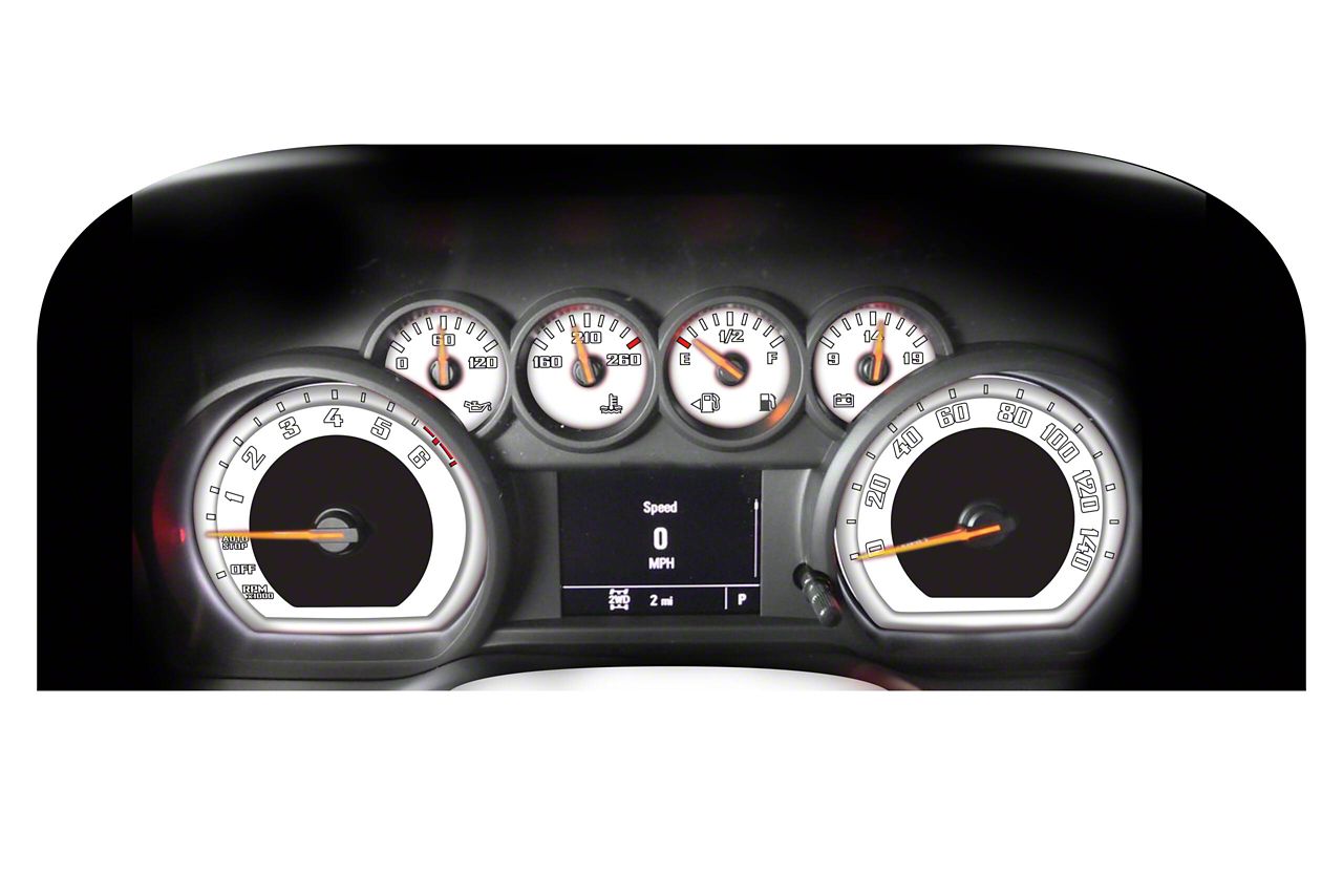 US Speedo Silverado 1500 Daytona Edition Gauge Face; MPH; Charcoal ...