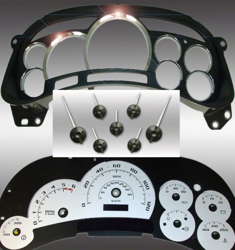 US Speedo Silverado 1500 Escalade Edition LED Ready Gauge Cluster Kit ...