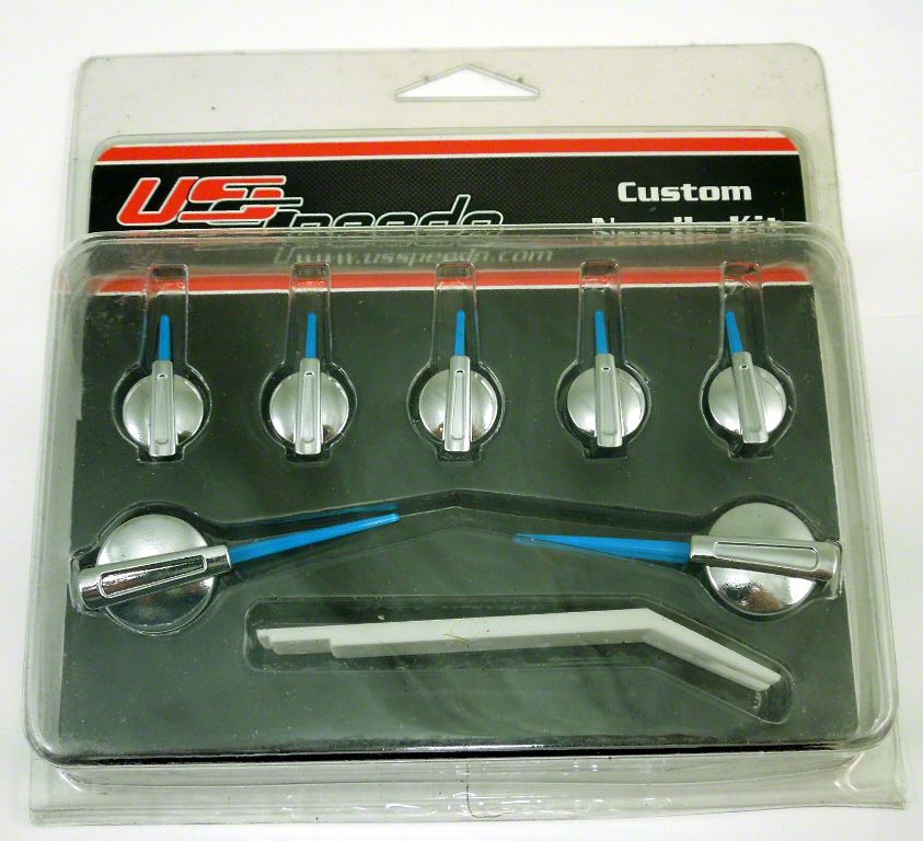 US Speedo Tahoe Gauge Needles; Satin Hub/Blue Pointer NED037 (07-14 ...
